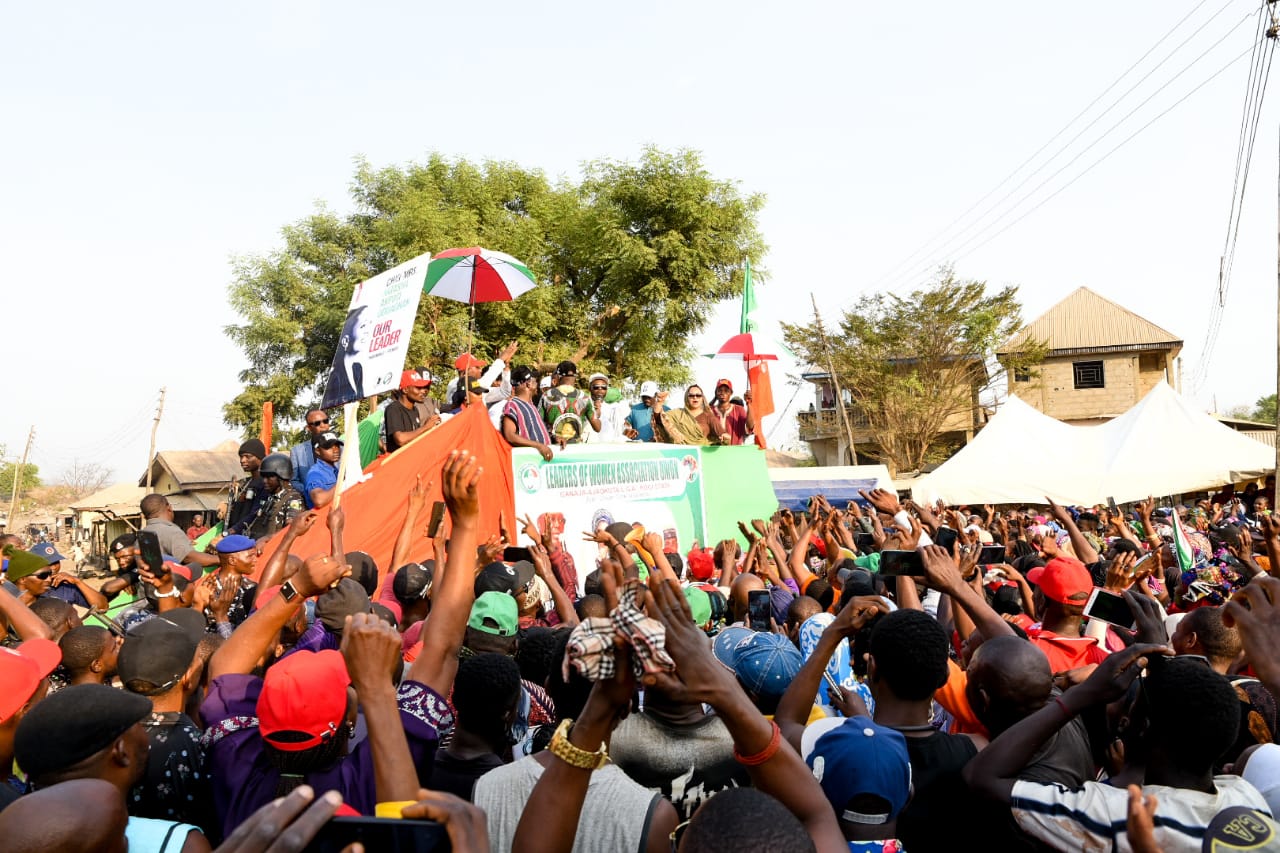 2023: Natasha Takes Campaign Train to Ajaokuta LGA, Promises to Fight ...