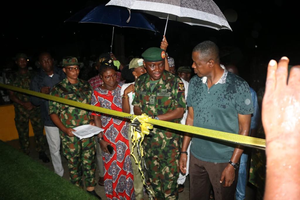 Nigerian Army Inaugurates Metal Sculpture of 12 Brigade Mascot - The ...