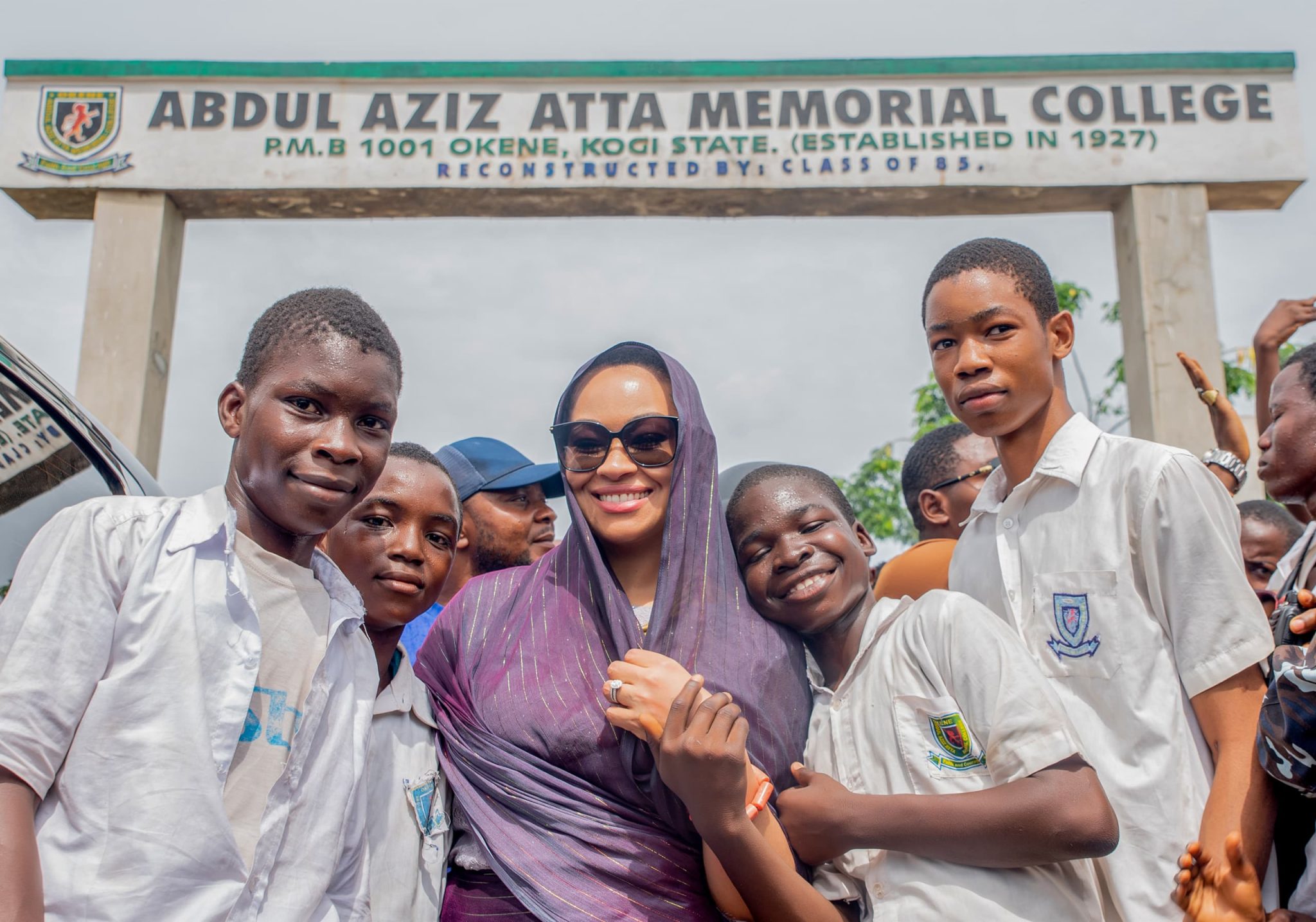 Senator Natasha flags off construction of new schools in Kogi Central ...