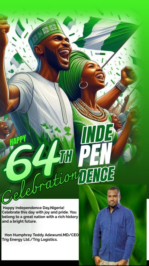 NIGERIA @64: Humphrey Teddy Adewumi Prays For National Unity - The ...