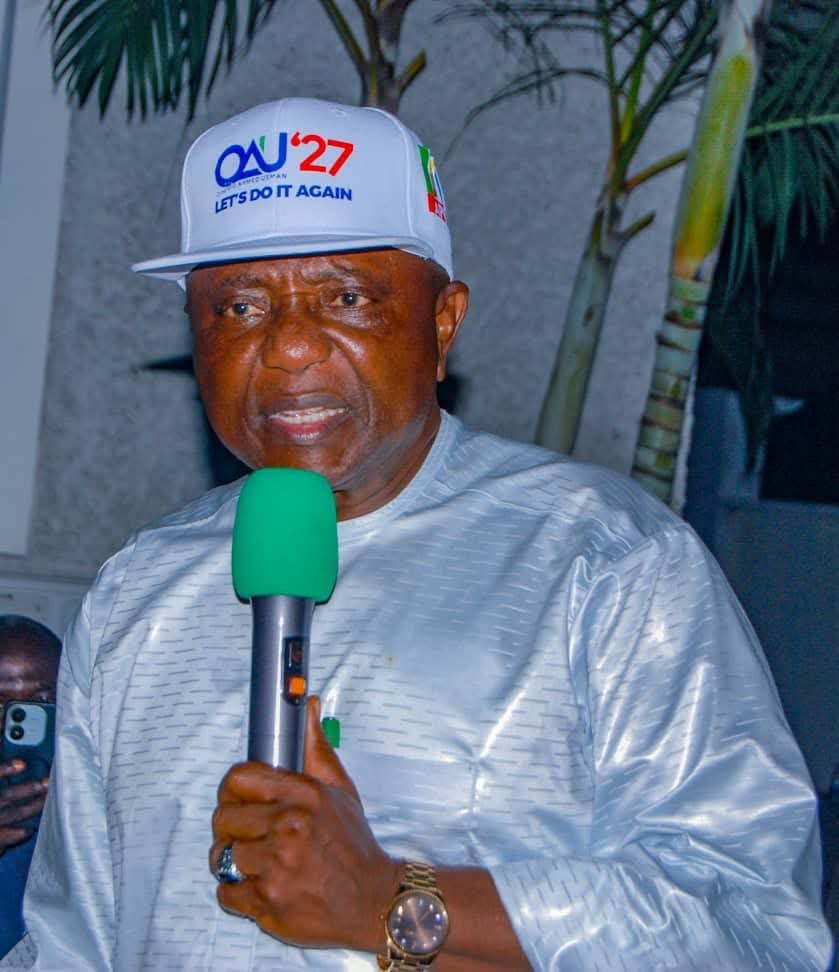 "My decision to recontest in 2027, born out of deep desire to serve ...