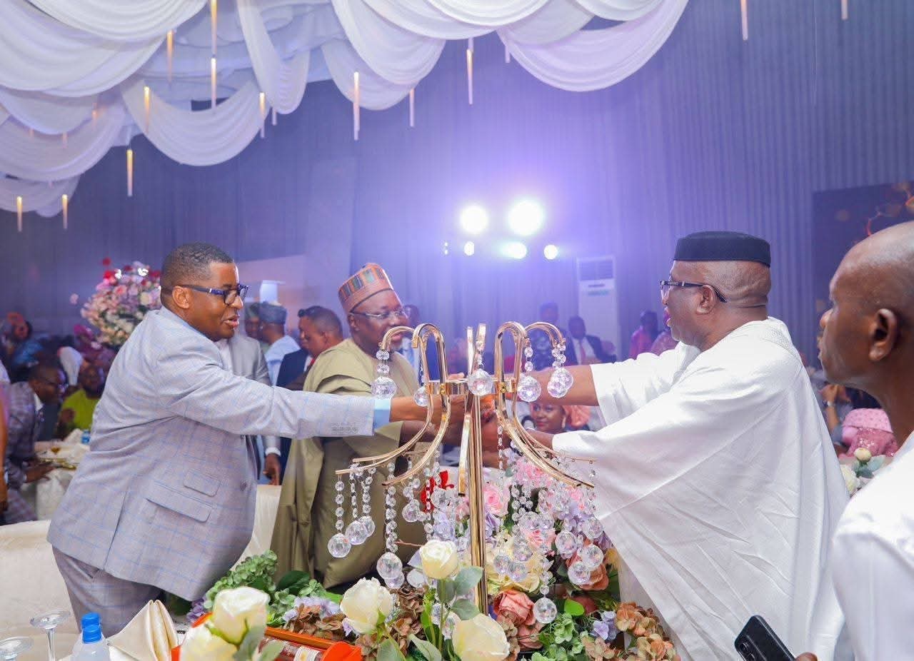 Odey Joins Governor Otu at Son’s Wedding Ceremony - The Nigerian Post