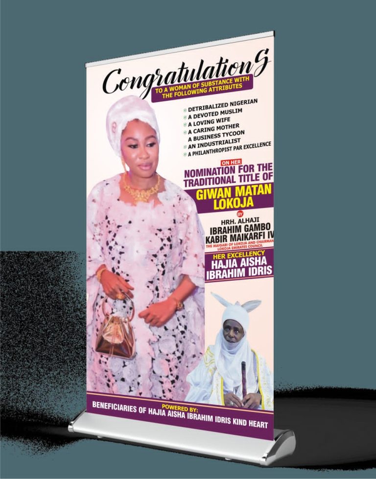 FRIENDS AND ADMIRERS OF HER EXCELLENCY, HAJIA AISHA IBRAHIM IDRIS (THE HEART-OF-GOLD MAMA ...